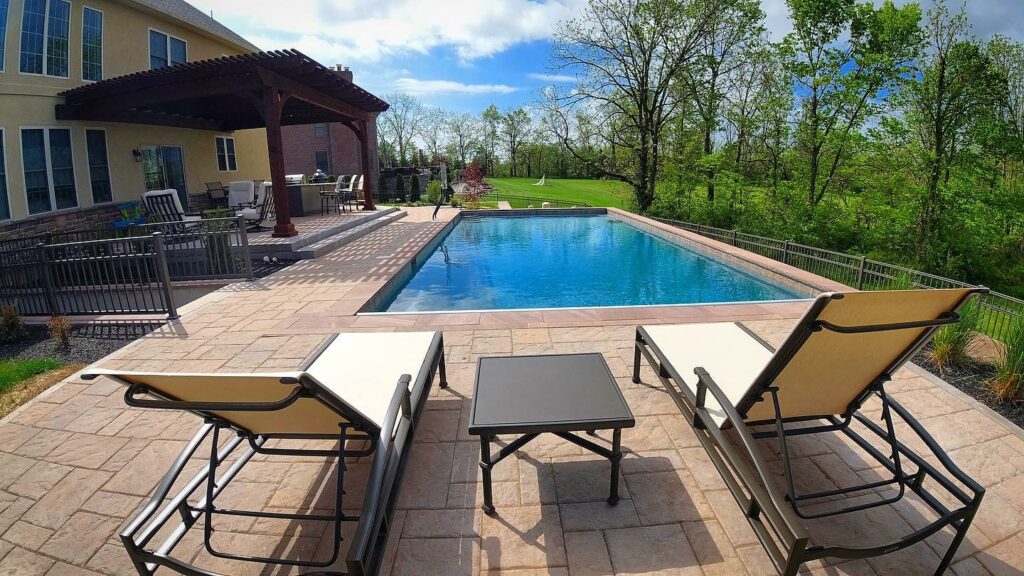 Poolside Patio & Living Area – C.E. Pontz Sons